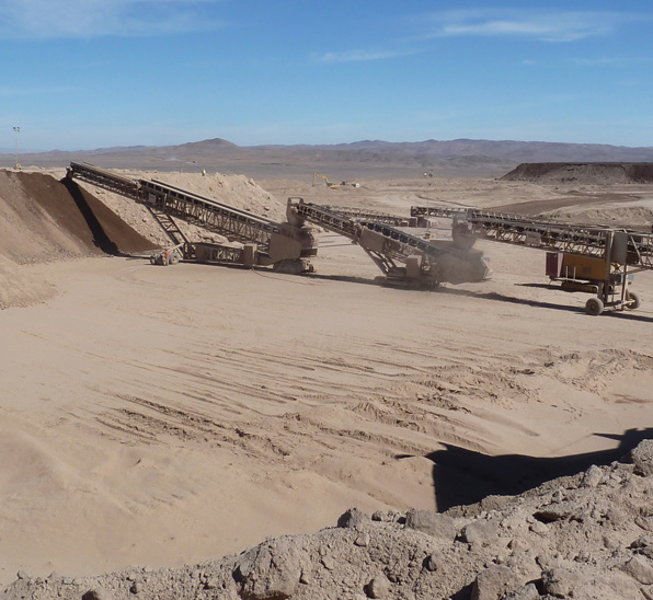 Bulk Material Handling Heap Leaching Case Studies | Telestack Ltd