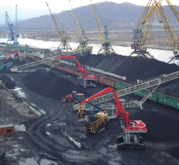 Bulk Material Handling Stockyard Case Studies | Telestack Ltd