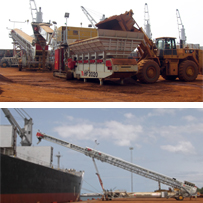 TS2058 & HF2020 Shiploading | Telestack Ltd