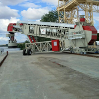Rail mounted Telescopic Shiploaders
