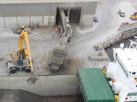 Ship unloading and warehouse stacking | Telestack Ltd