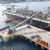 TB 58 Radial Telescopic Shiploader