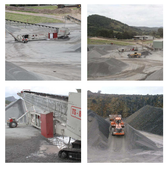 TS 842 Radial Telescopic Stockpiling Case Study | Telestack Ltd