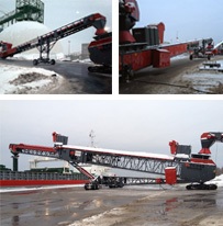 Shiploading at Riga Fertiliser Terminal, Latvia | Telestack Ltd