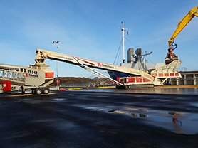 Ship Unloaders | Telestack Ltd