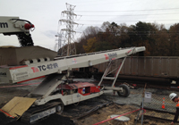 Rail Loading & Unloading - Telestack Ltd