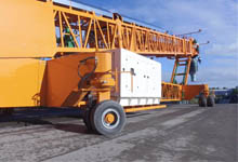 All Wheel Travel Shiploader | Telestack Bulk Handling