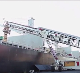 Truck Unloader & Radial Telescopic Shiploading